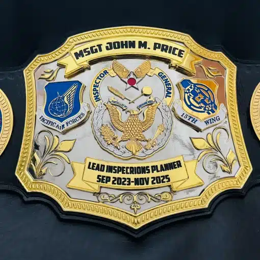 Inspector General Championship Belt – Recognition Award